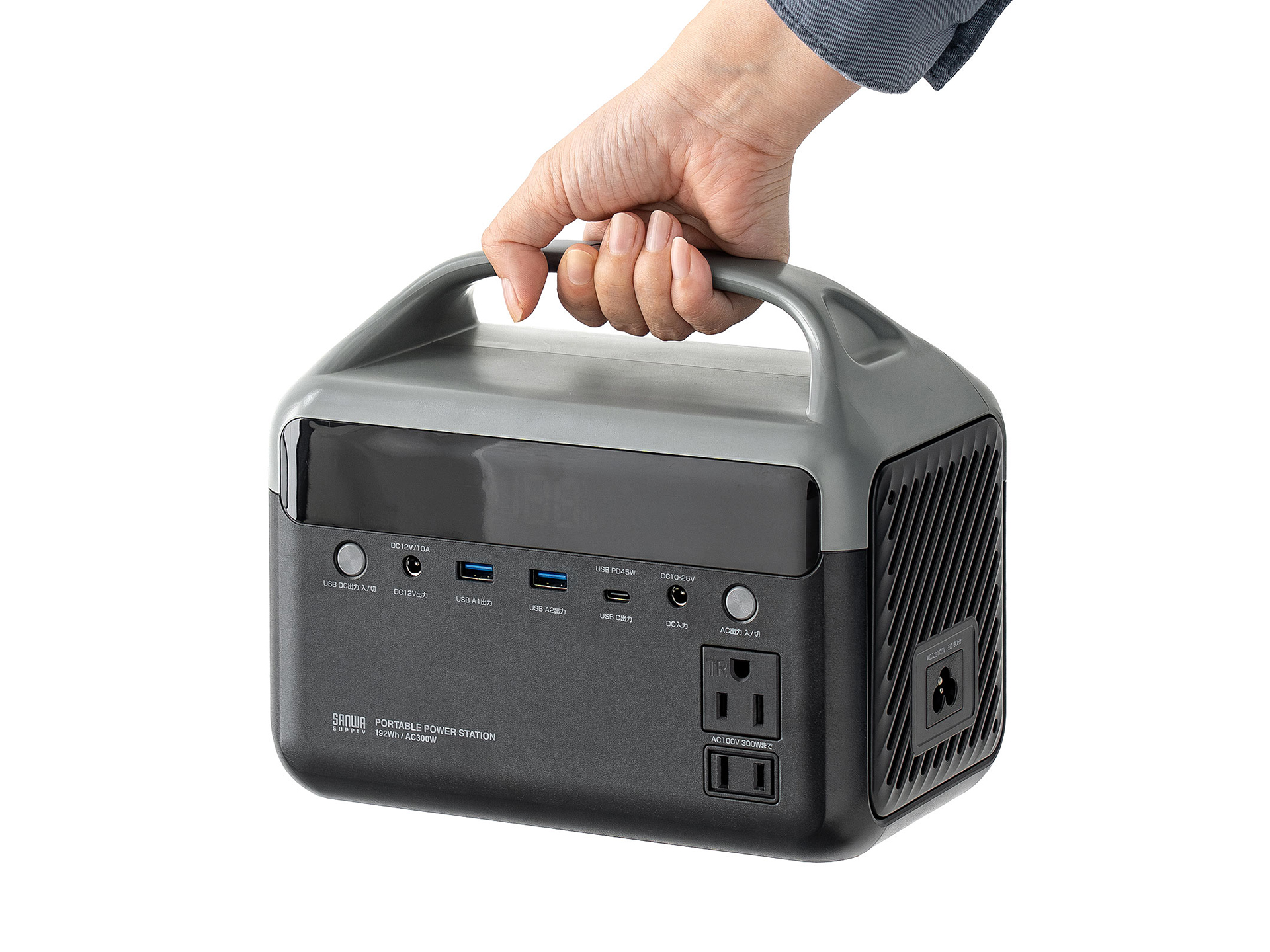 重量2.5kg／片手で持ち運びできる6万mAhのポータブル電源 - デジカメ Watch